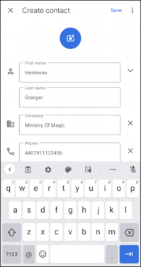 The Easy Way to Add Contacts to my New Android Phone?
