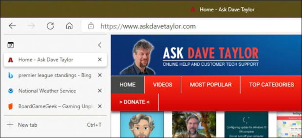How to Work with Vertical Tabs in Microsoft Edge?