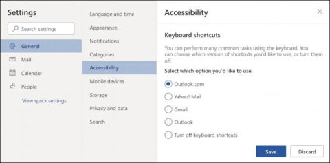 How to Enable Keyboard Shortcuts in Outlook.com