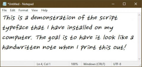 How To Add New Script Fonts to Windows 10?