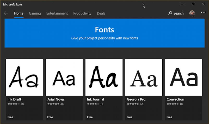 How To Add New Script Fonts to Windows 10?