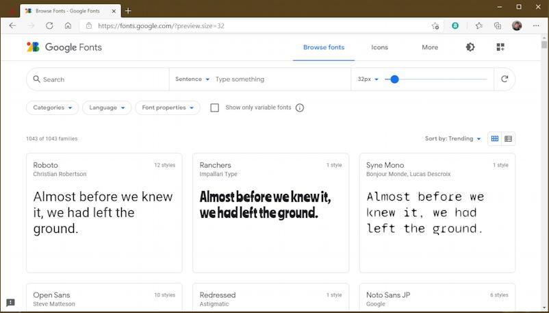 How To Add New Script Fonts to Windows 10?