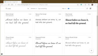 How To Add New Script Fonts to Windows 10?