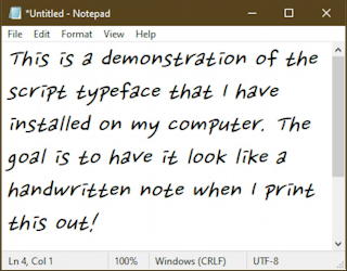 How To Add New Script Fonts to Windows 10?