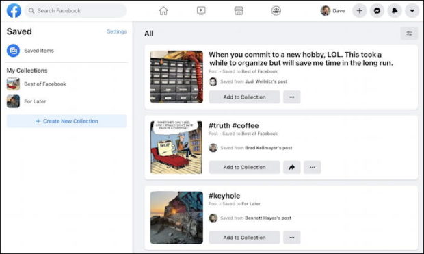 How to Work with Facebook’s “Save Post” Feature?