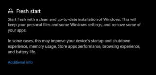 Speed up your PC by Reinstalling Windows 10 with the Win10 “Fresh Start ...