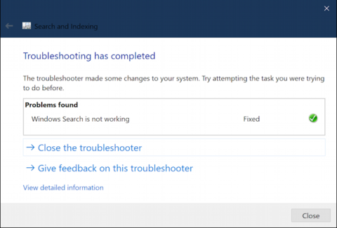 How Do You Rebuild Your Windows Search Database?