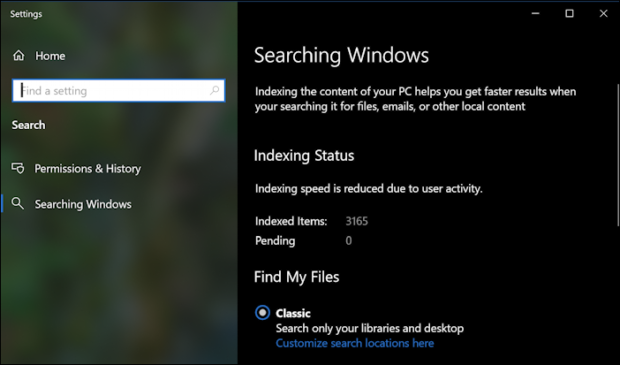 How Do You Rebuild Your Windows Search Database?