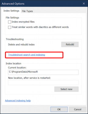 How Do You Rebuild Your Windows Search Database?