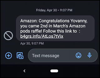 Did I Really Just Win An Amazon Raffle? [No, You Didn’t]