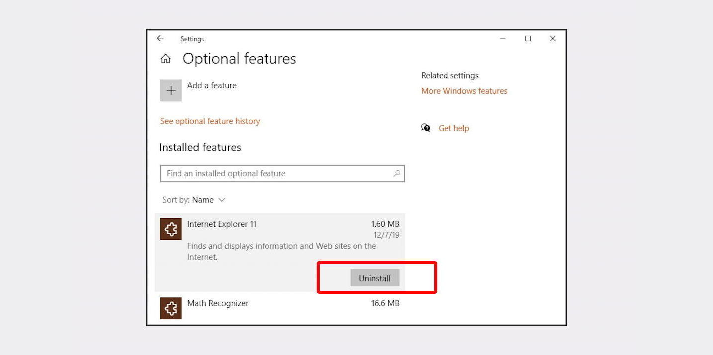 Internet Explorer is Dead. Here's How To Remove It From Windows 10 ...