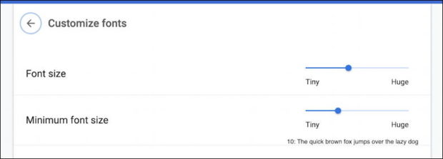 How to Increase Default Font Size in Google Chrome?