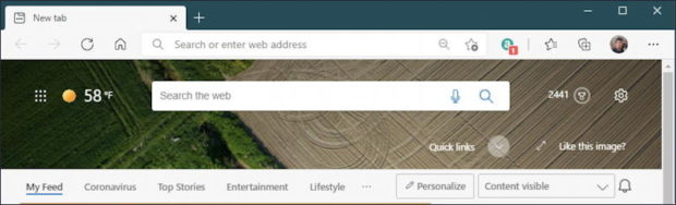 How Can I Change The Default Weather Location in Microsoft Edge?