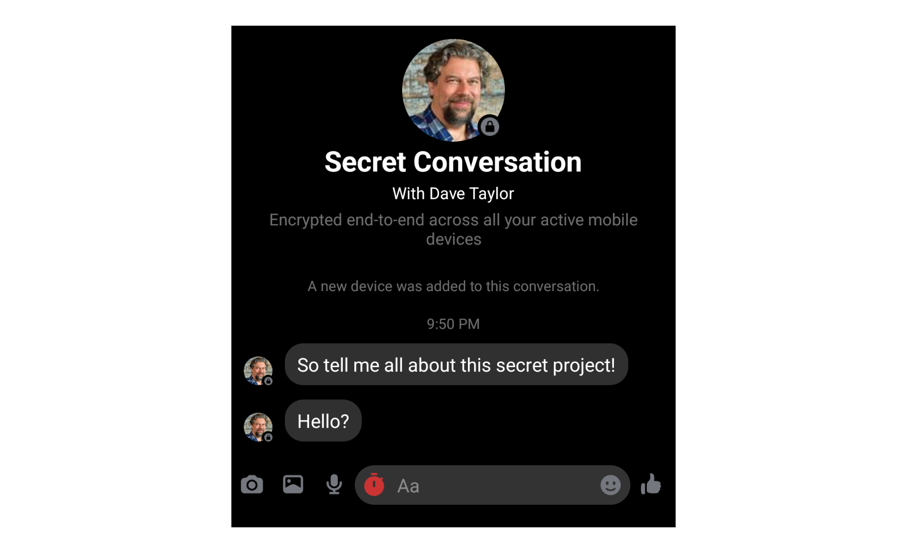 How to Start a Private / Secret Conversation in Facebook Messenger ...