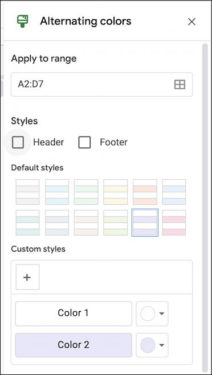 How to Create Beautiful Google Sheets Spreadsheets