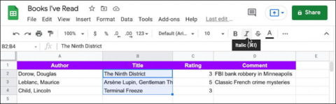 How to Create Beautiful Google Sheets Spreadsheets - Ask Dave Taylor