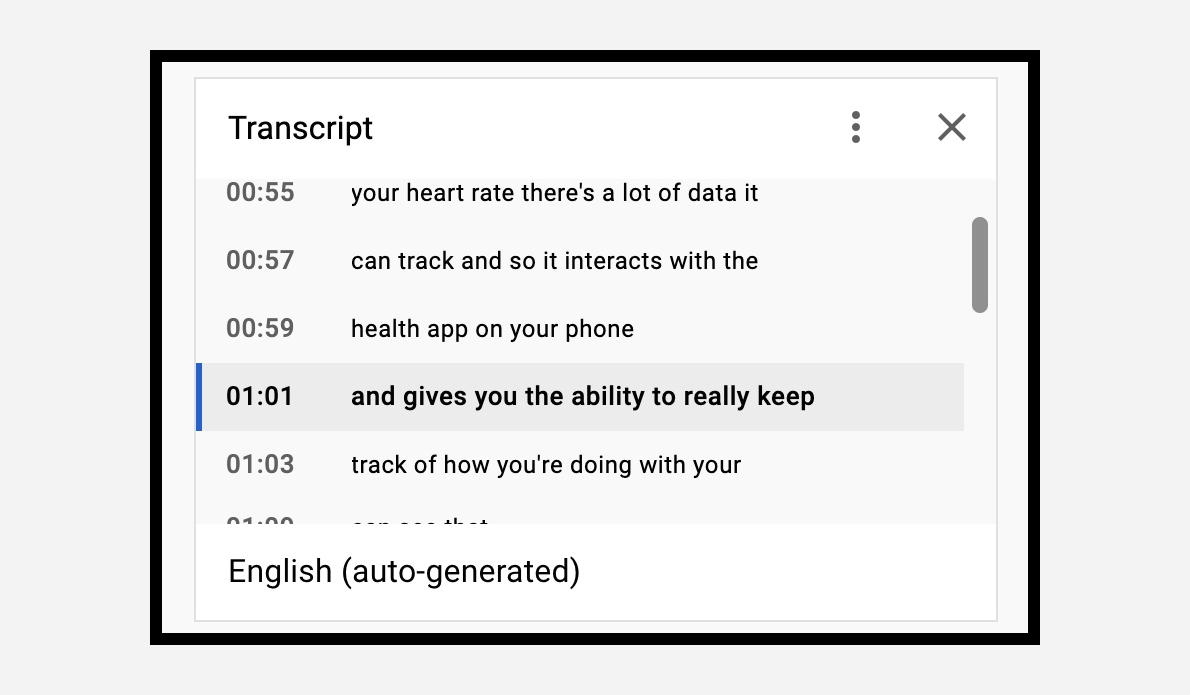 Generate an Automatic Transcript of Your Videos with YouTube? - Ask ...