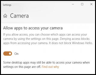 What Programs On My PC Can Access My Camera?