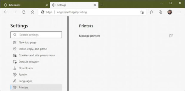 How Do I Add and Configure Printers within Microsoft Edge?