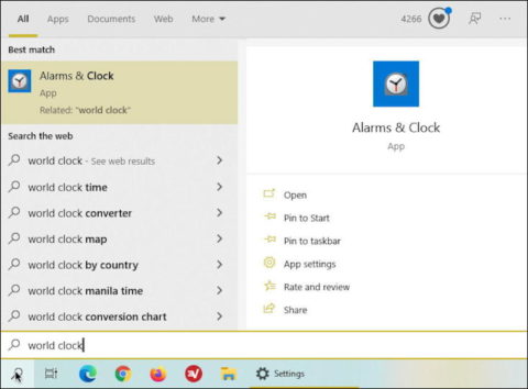 A Good World Clock Map Display App or Program for Windows 10?