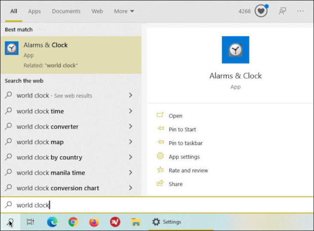 A Good World Clock Map Display App or Program for Windows 10?
