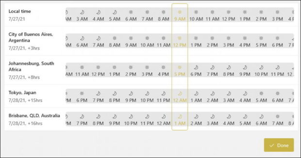 A Good World Clock Map Display App or Program for Windows 10?