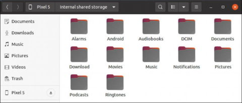How do I Access my Android Phone File System from Ubuntu Linux?