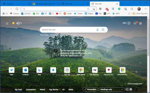 Can I Change Themes in Microsoft Edge on my PC?