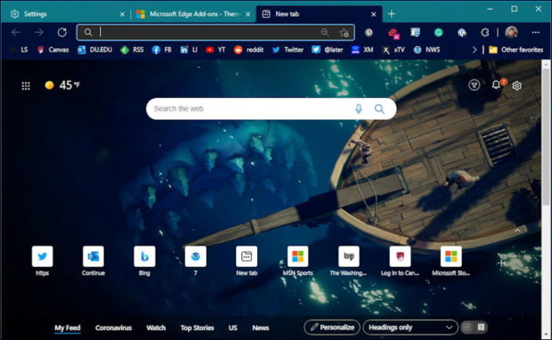 Can I Change Themes in Microsoft Edge on my PC?