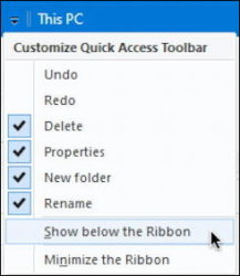 How to Customize my File Manager Interface in Windows 10?