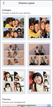 How Can I Add an Ornamental Frame to a Facebook Photo Share?