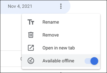 How Can I Enable Offline Access in Google Docs?