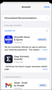 Can I Force App Updates on an iPhone running iOS 15?