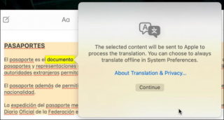 Enable MacOS 12 “Monterey” Built-In Language Translator?