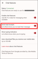 How Can I Disable “Read Receipts” in Android Text Messages?