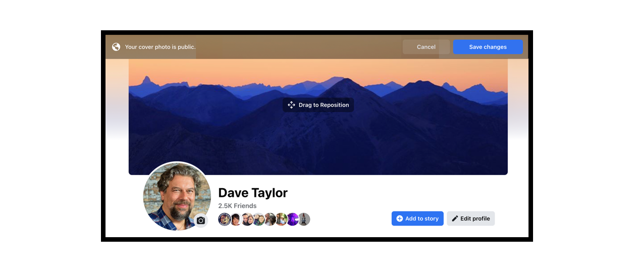 Easy Way to Update My Facebook Cover Photo? - Ask Dave Taylor