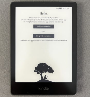 The Best Way to Pair New Kindle With My Amazon Account?