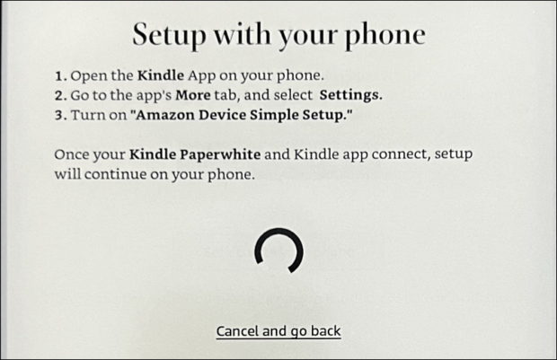 The Best Way to Pair New Kindle With My Amazon Account?