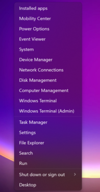 How to Access and Use the Hidden Start Menu in Windows 11?