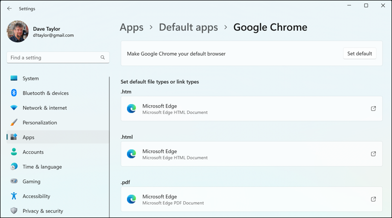 How Can I Change Default Windows Browser to Google Chrome?