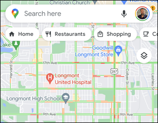 Add a “Work” Address Shortcut to Google Maps for Android?