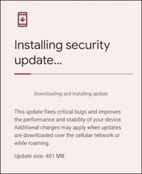 Any Way to Force a Security Update on an Android Device?