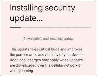 Any Way to Force a Security Update on an Android Device?