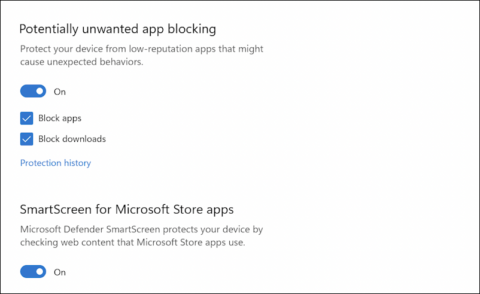 Windows Security Wants Me to Enable “App & Browser Control”?