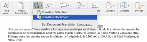 Is It Possible to Translate a Microsoft Word Doc Into Another Language?