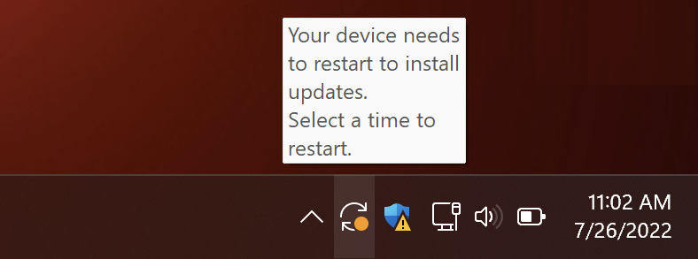 Possible to Schedule a Windows 11 System Update & Restart?