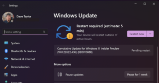 Possible to Schedule a Windows 11 System Update & Restart?
