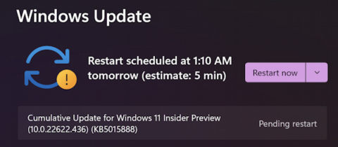 Possible to Schedule a Windows 11 System Update & Restart?