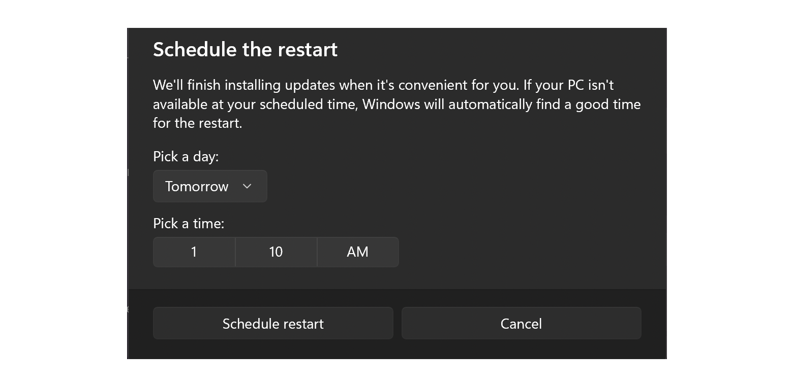 Possible to Schedule a Windows 11 System Update & Restart? - Ask Dave Taylor