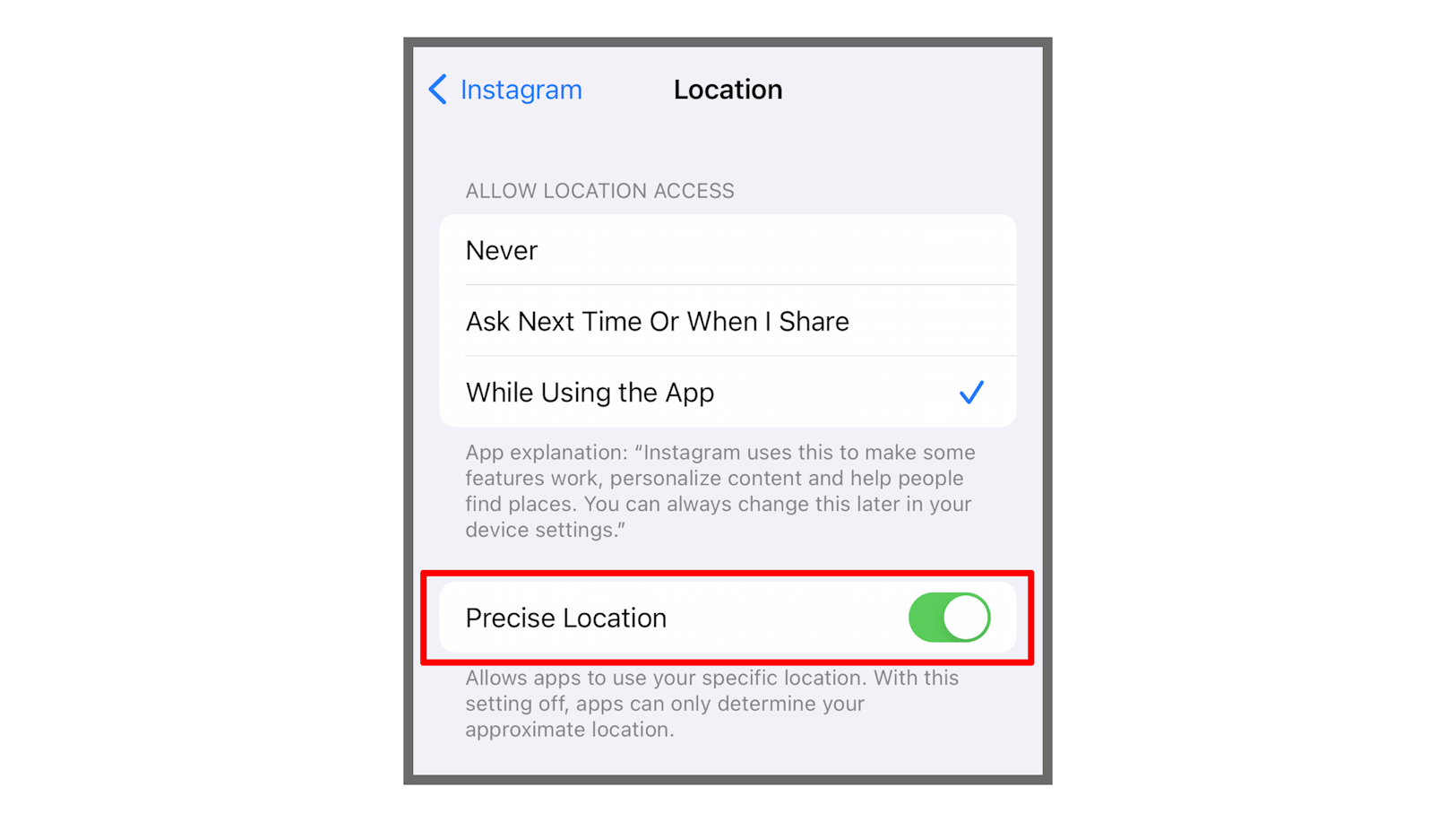 How Can I Disable "Precise Location" Sharing in Instagram for iPhone? - Ask Dave Taylor